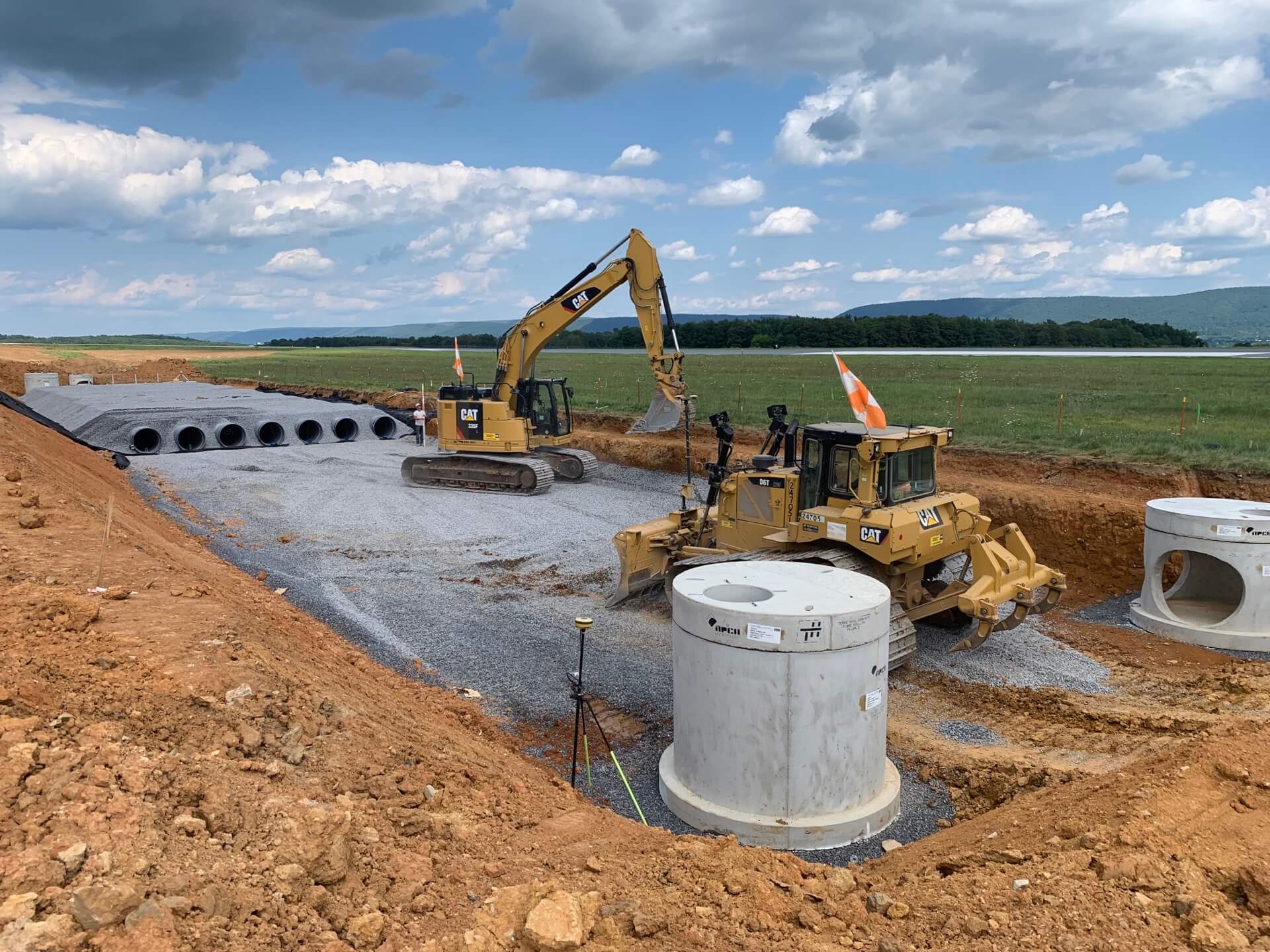 University Park Airport – Taxiway A Rehabilitation (2022) - HRI, Inc.